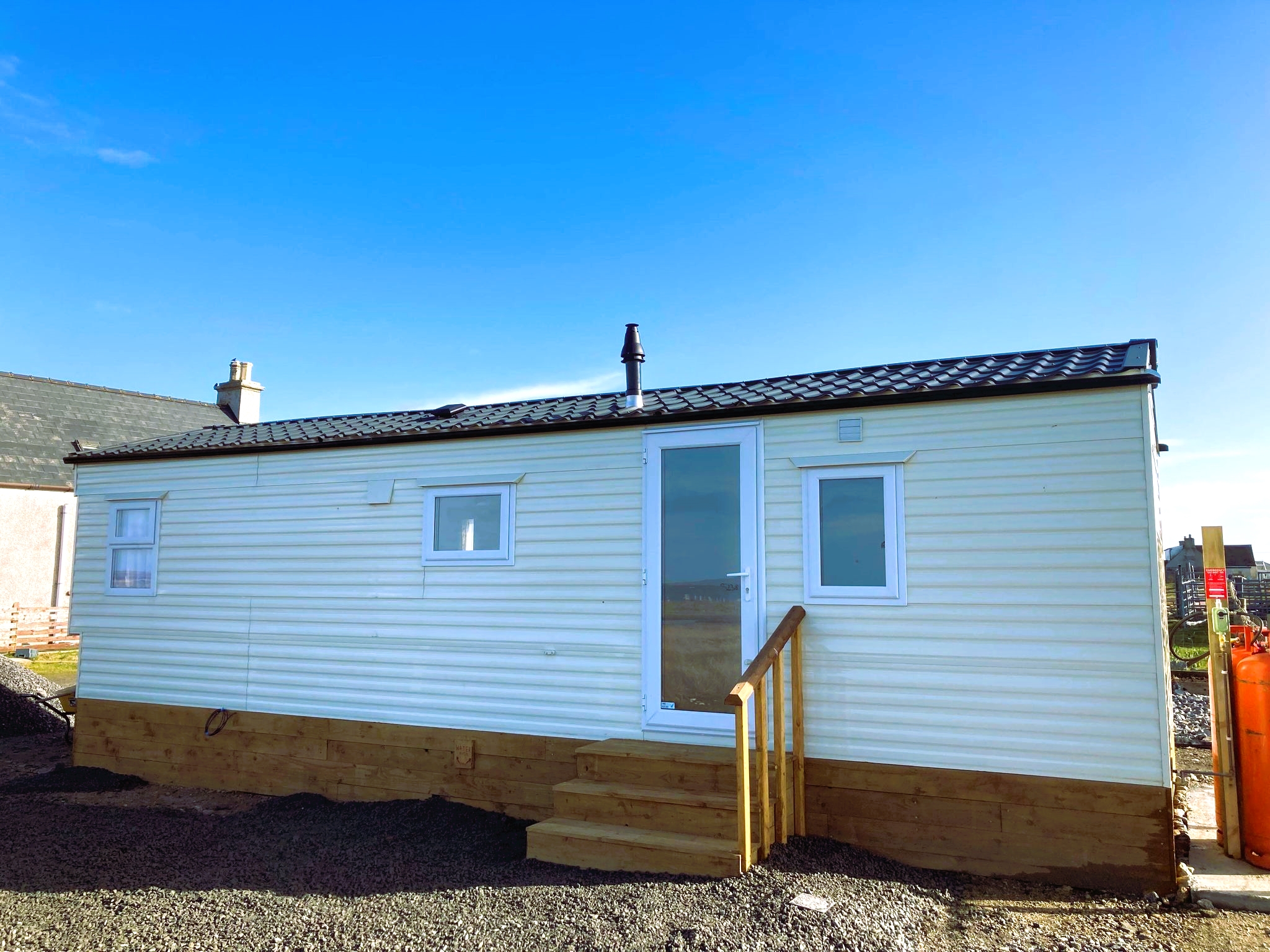 South Uist Accommodation - Bee View Caravan - Bee Caravan